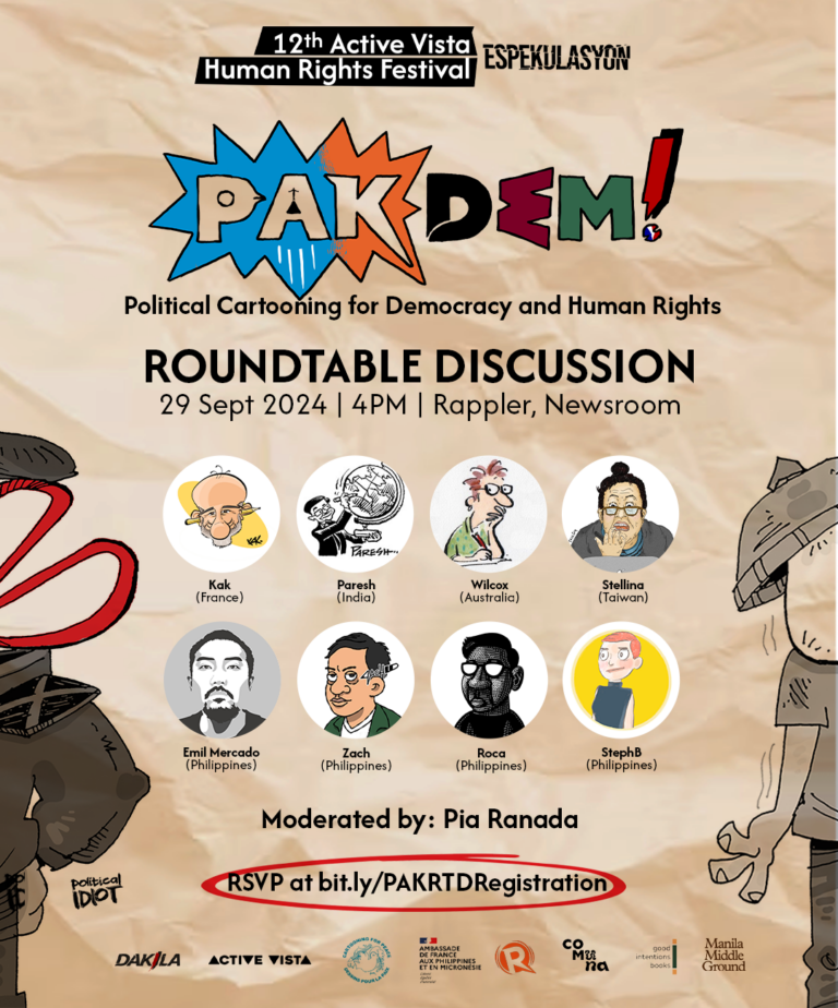 PAKDEM! Cartooning for Peace and DAKILA are joining forces with the ...