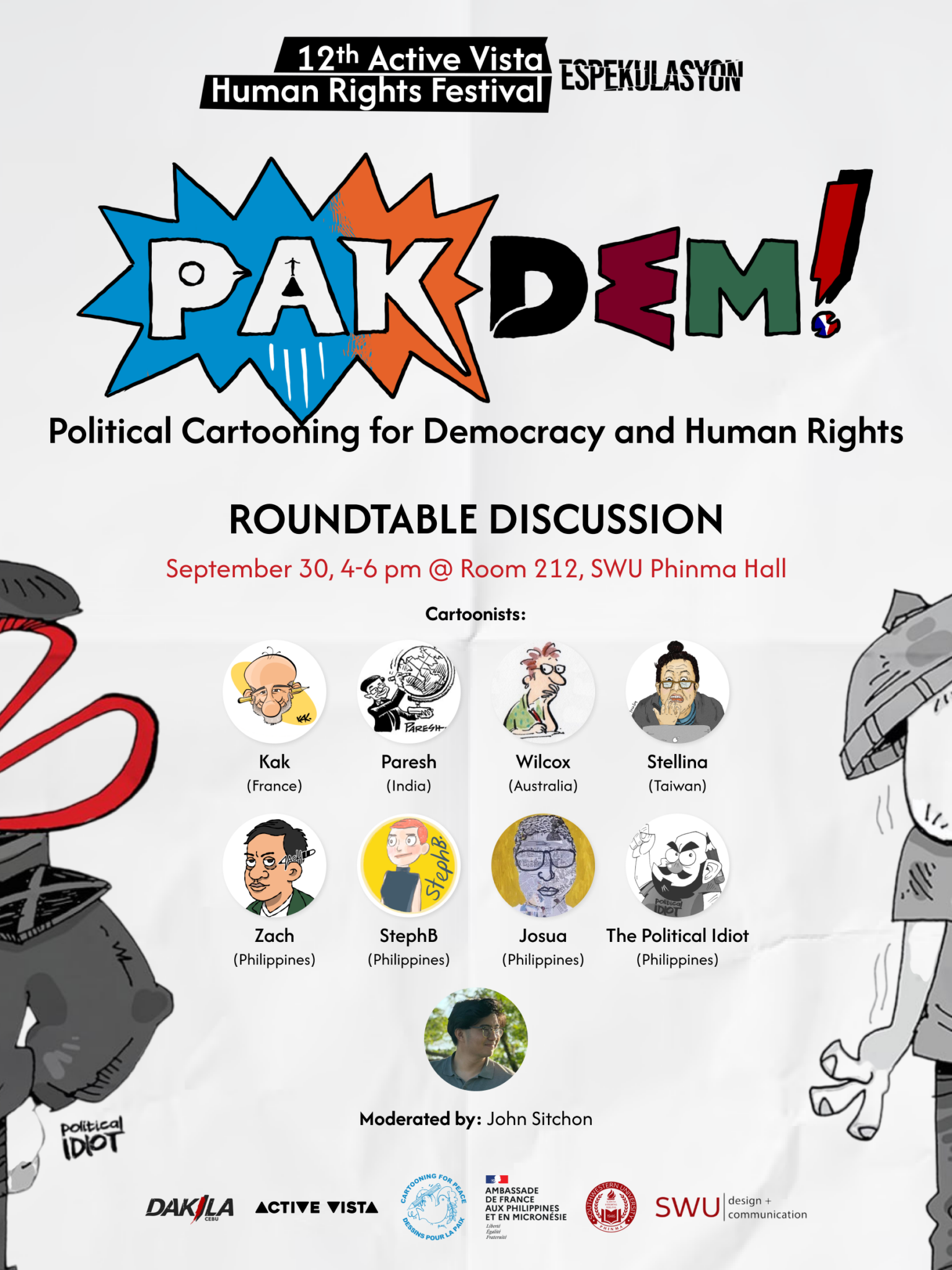 PAKDEM! Cartooning for Peace and DAKILA are joining forces with the ...