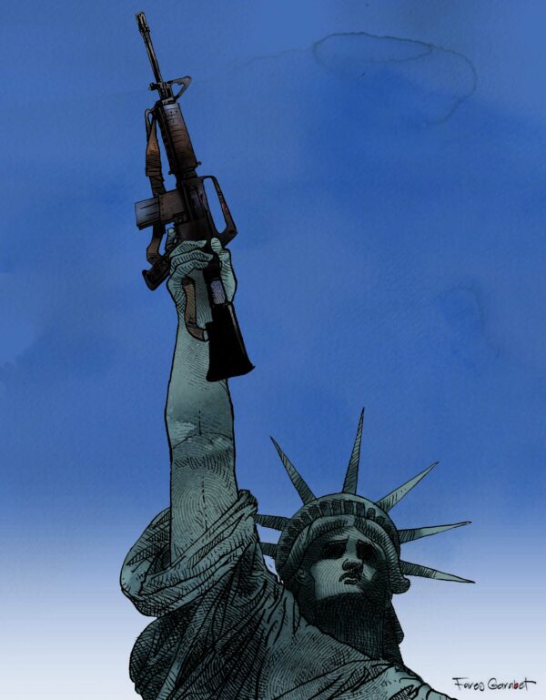 Minneapolis: a testing ground for authoritarianism - Cartooning for Peace